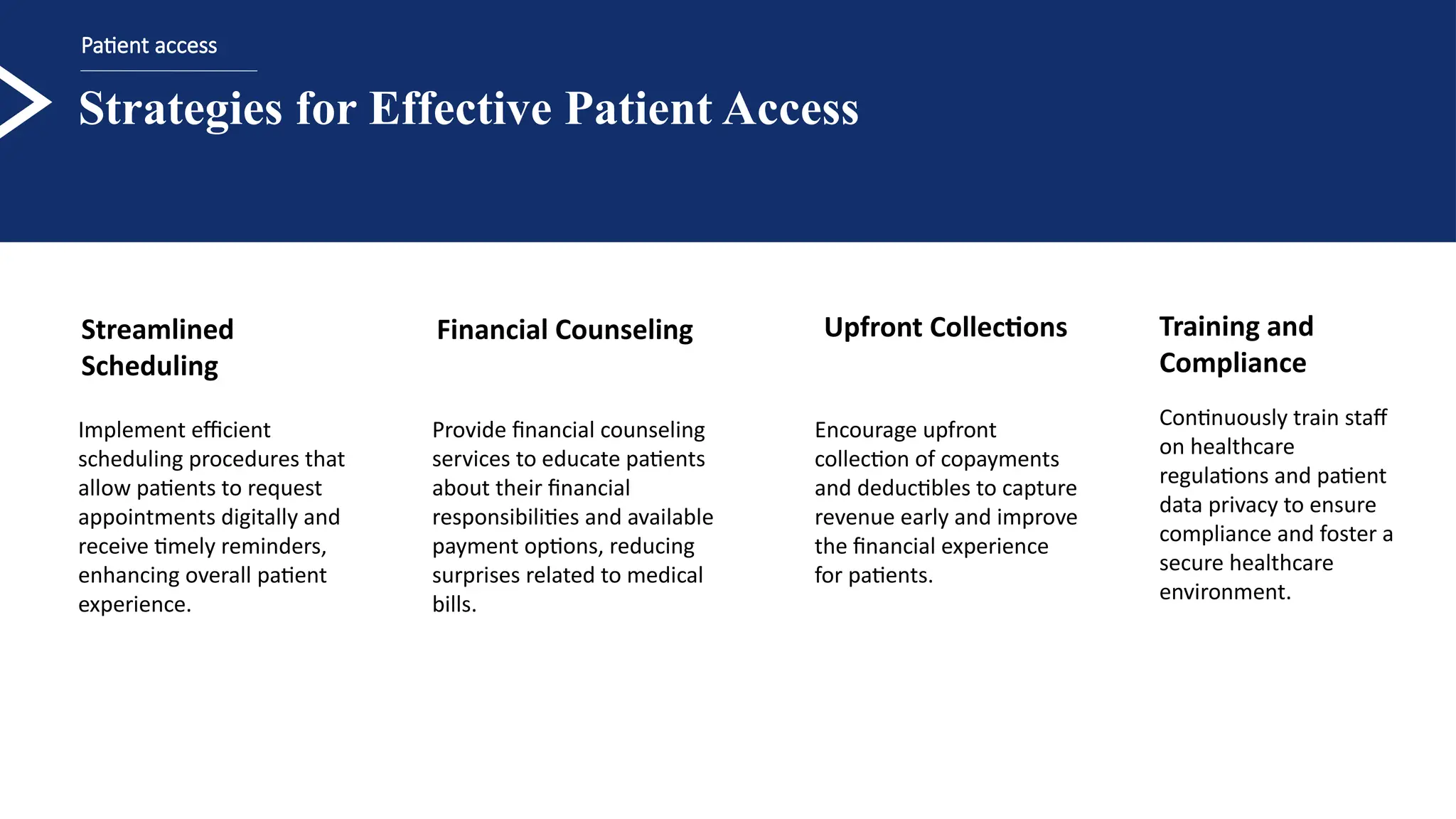 Effective Patient Accounting in Healthcare Revenue Cycle Management | PPTX