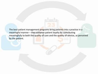 Effective patient management | PPTX