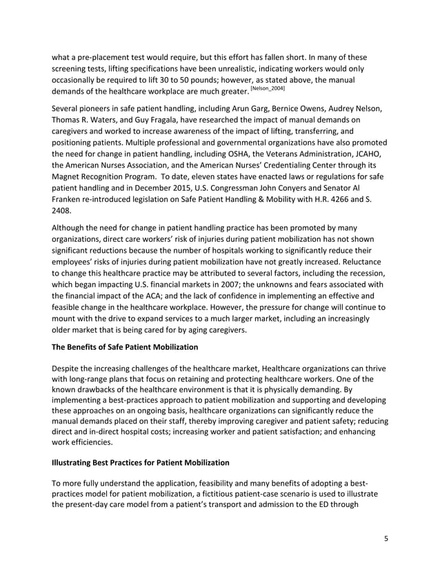 Effective patient mobilization programs white paper 0517 | PDF