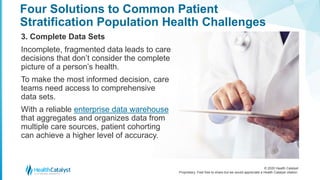 Effective Patient Stratification: Four Solutions to Common Hurdles | PPTX