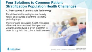Effective Patient Stratification: Four Solutions to Common Hurdles | PPTX