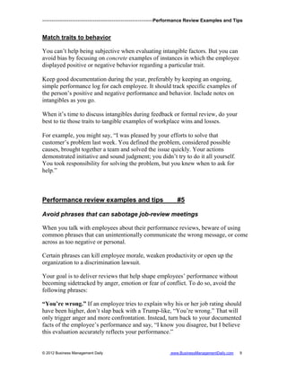 Effective performancereview | PDF