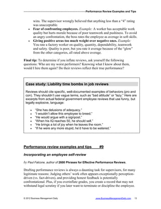 Effective performancereview | PDF