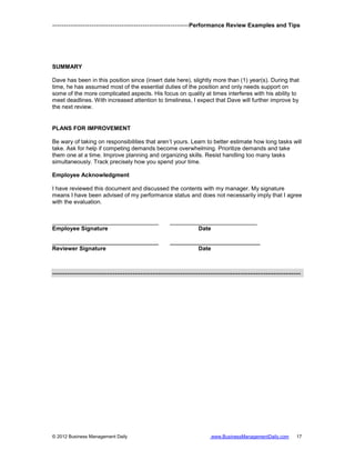 Effective performancereview | PDF