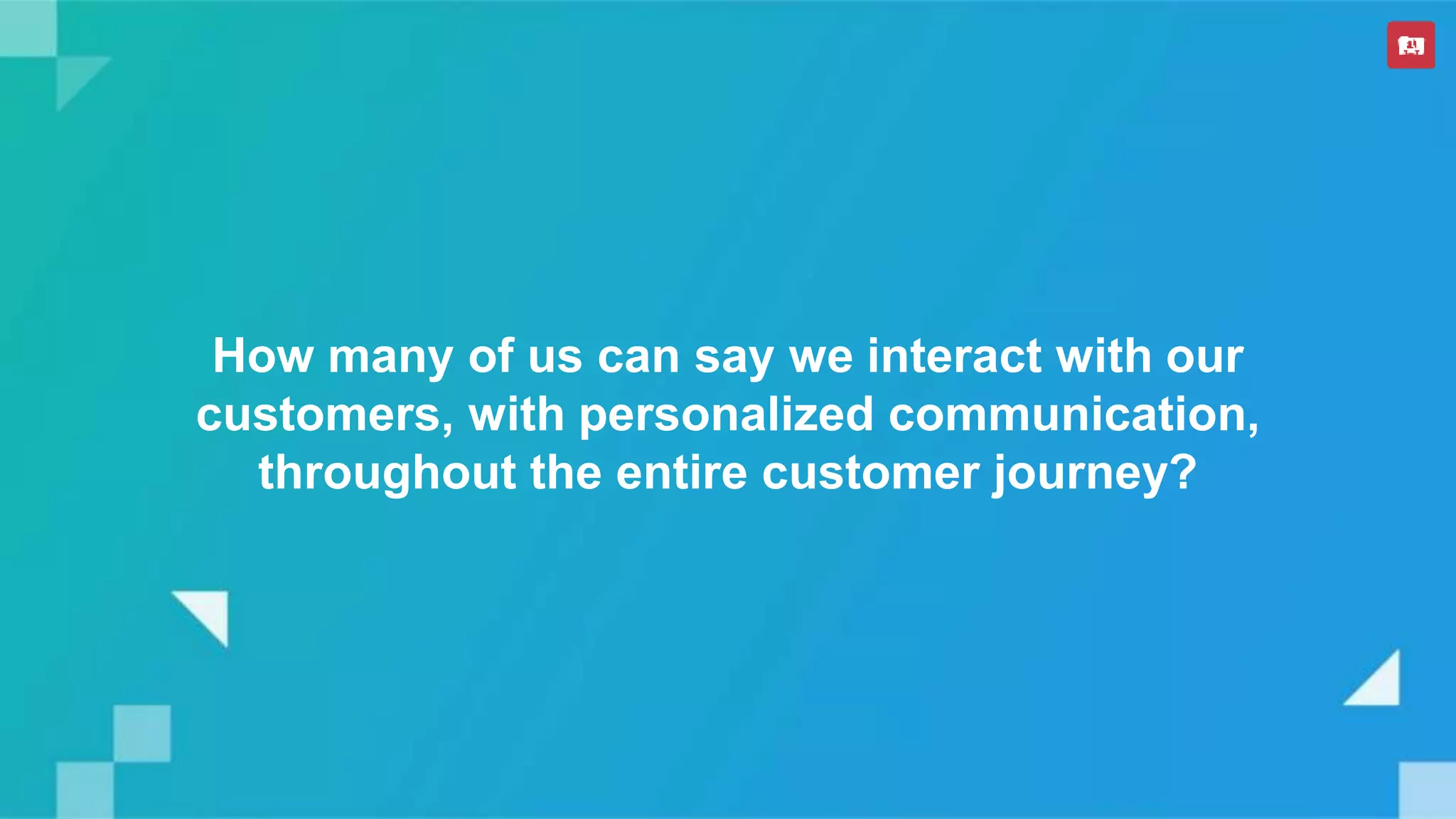 Effective personalization across the customer journey | PPT