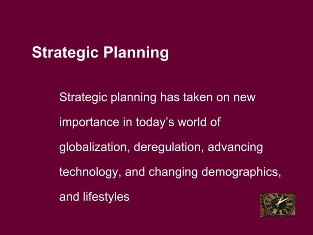 Effective planning skills | PPSX | Business Administration | Business