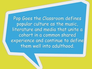 Effective pop culture integration in the classroom Phoenix Comicon 2014 ...