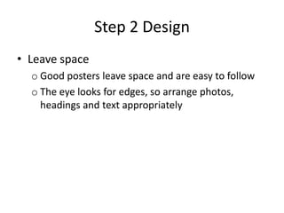 Effective poster design | PPT