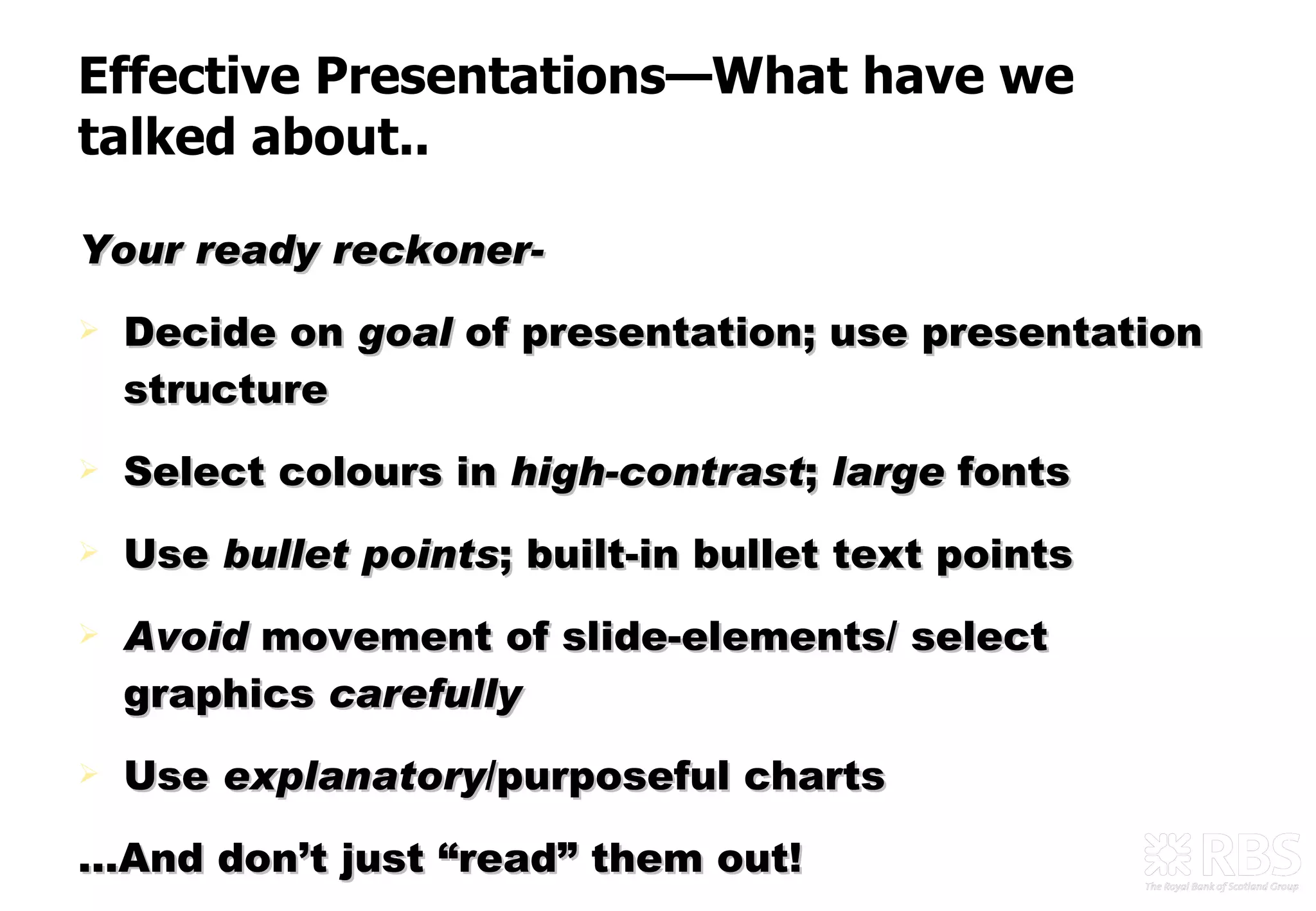 Effective powerpoint presentations[1] | PPT | Desktop Publishing ...