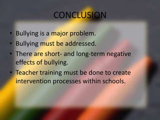 Bullying and Cyberbullying | PPT