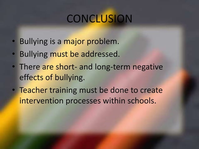 Bullying and Cyberbullying | PPT | Crime & Harmful Acts to Individuals ...