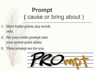 Effective Presentation skills | PPTX