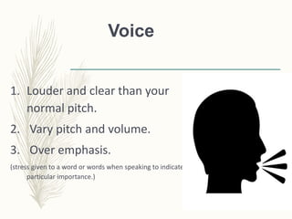 Effective Presentation skills | PPTX