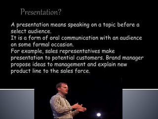 EFFECTIVE PRESENTATIONS: How to make an Effective Presentation. | PPTX