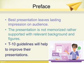 Effective presentation rule | PPT