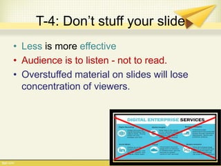 Effective presentation rule | PPT