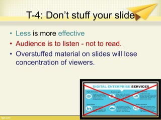 Effective presentation rule | PPT