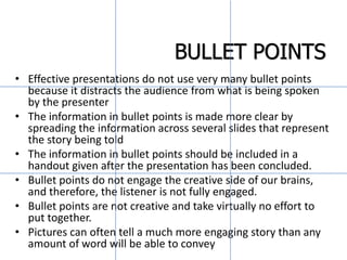 Effective presentations | PPT