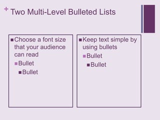 Effective PowerPoint Presentations | PPTX | Desktop Publishing | Computer Software and Applications