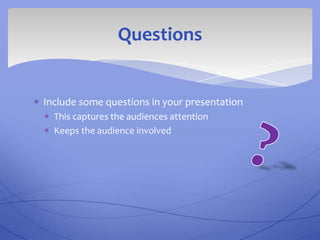 Effective presentations | PPTX