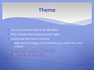 Effective presentations | PPTX