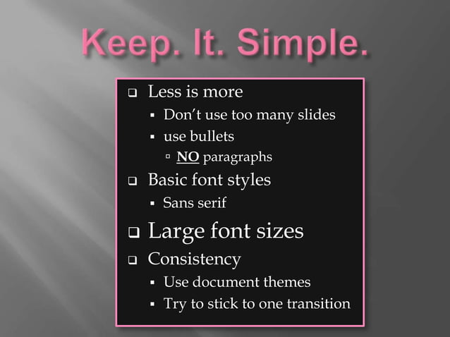 Effective presentations | PPT