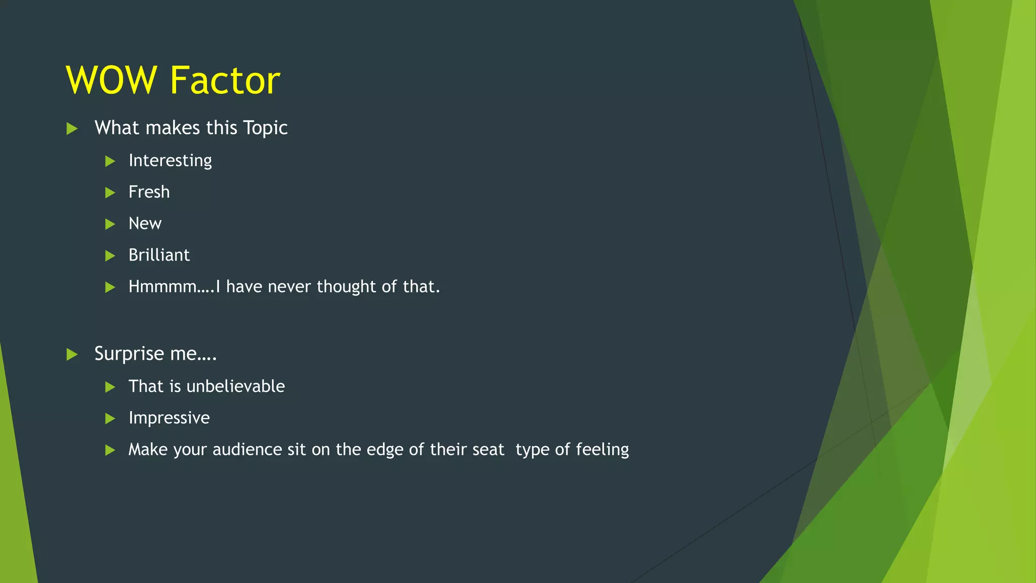 Effective Presentation Secrets Ppt