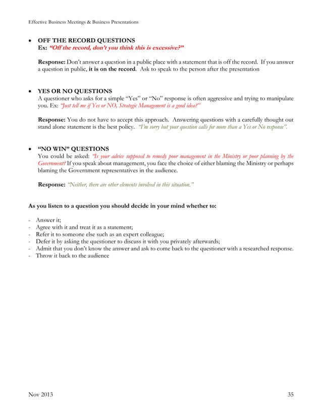 Effective Presentations - handout | PDF | Resume Writing and Advice ...