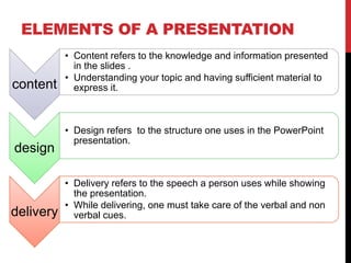 Effective presentation skill | PPTX