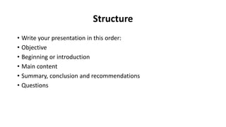 Effective presentation skills | PPTX