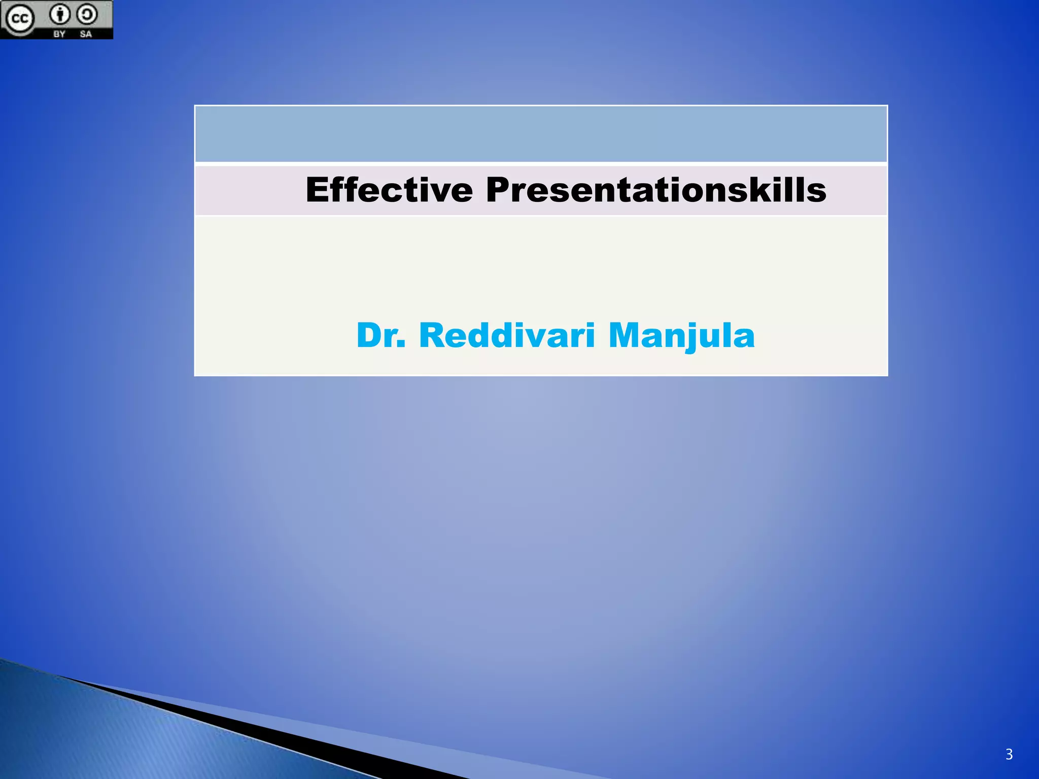 Effective Presentation Skills | PPT