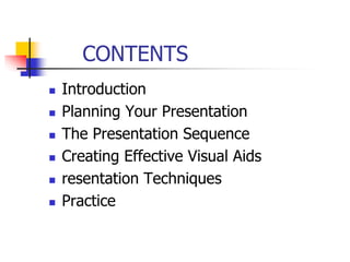 Effective presentation skills | PPT