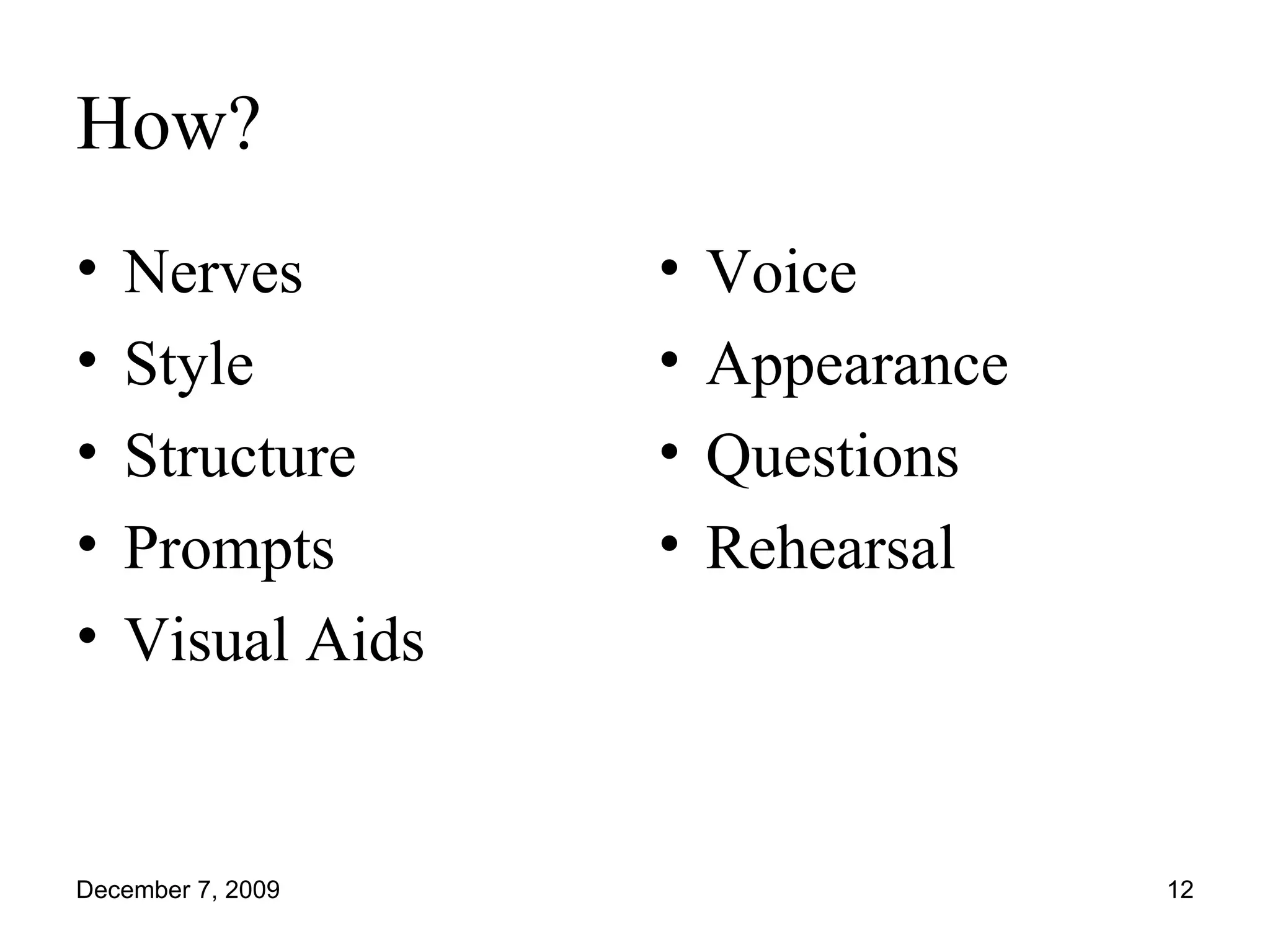 Effective Presentation Skills Slides | PPT