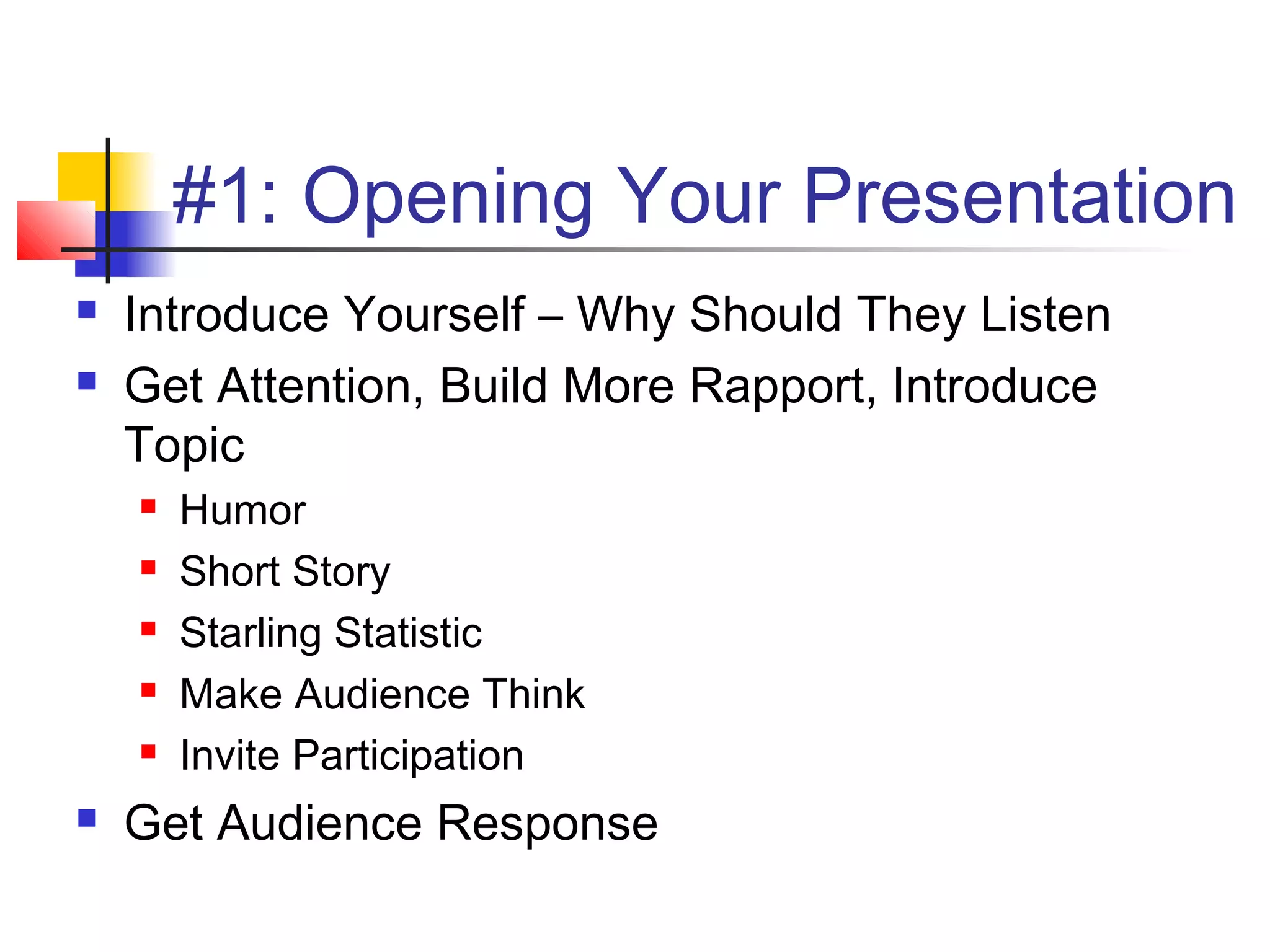 Effective Presentations Skills | PPT