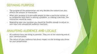 Effective presentation statergies | PPT