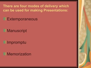 Effective presentation strategies | PPT