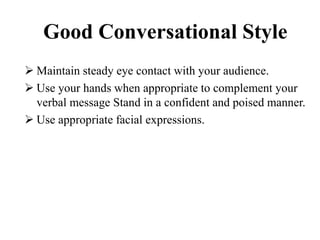 Effective presentation strategies | PPT