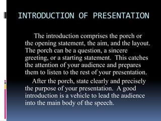 Effective presentation strategies | PPT