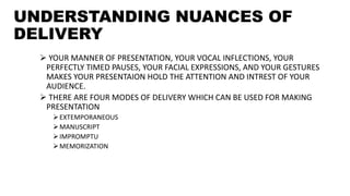 Effective presentation strategies | PPT