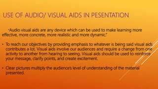 Effective presentation strategies | PPTX