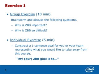 Effective prioritization & zbb | PPT