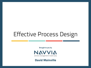 Effective Process Design | PPT
