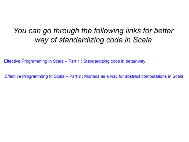 Effective Programming In Scala Pptx Programming Languages Computing