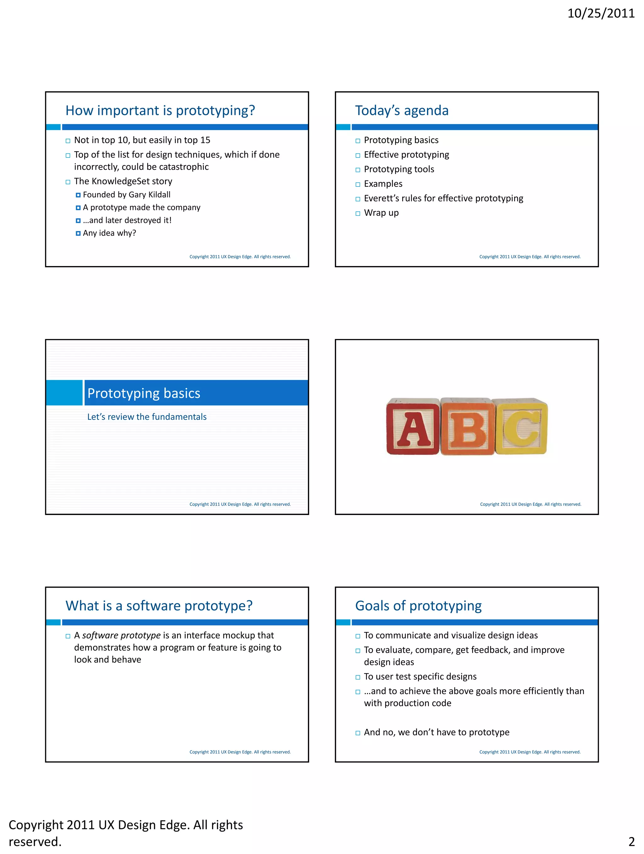Effective prototyping | PDF