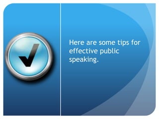 Effective Public Speaking for Police Officers | PPTX