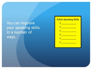 Effective Public Speaking for Police Officers | PPTX