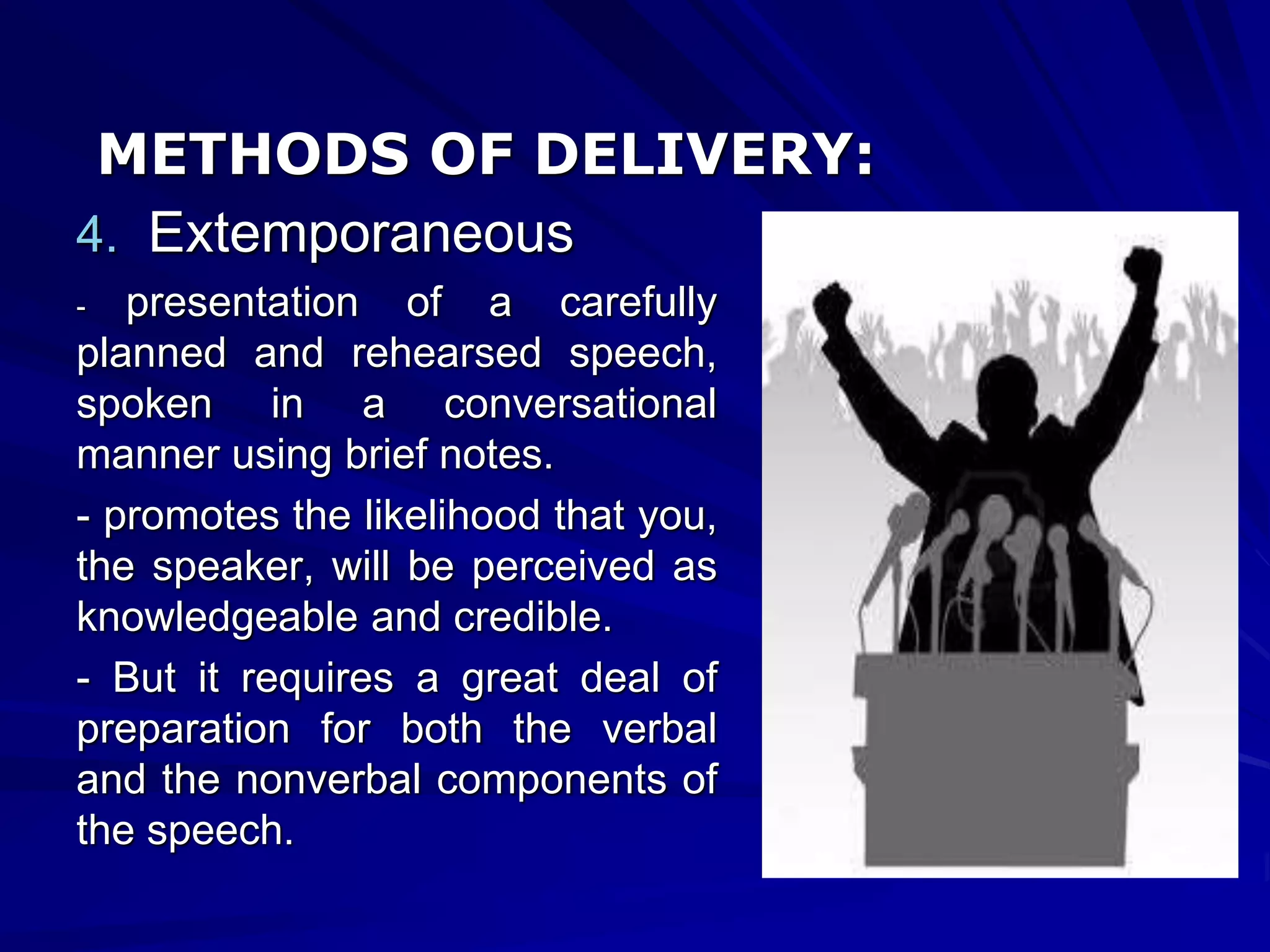 Effective public speaking presentation edited | PPTX