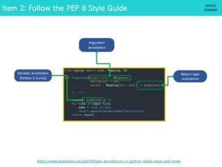 Effective Python | PPT