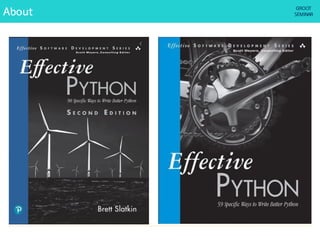 Effective Python | PPT