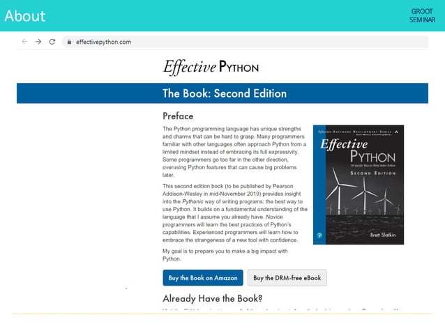 Effective Python | PPT